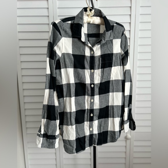 Source Unknown | Tops | Black Buffalo Flannel Shirt | Poshmark